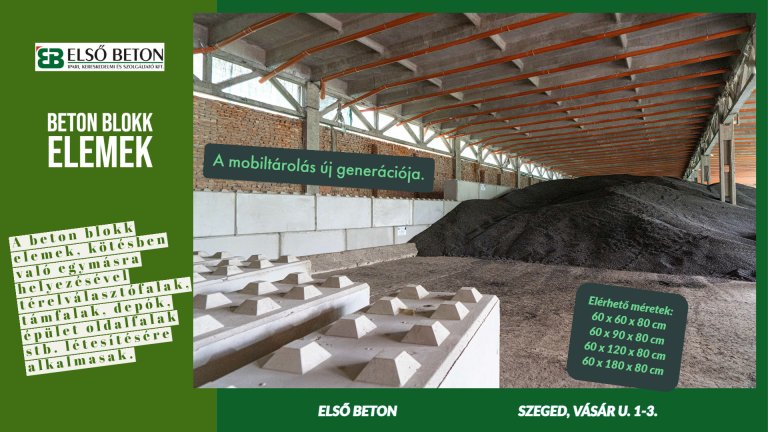 Beton blokk rendszer | Első Beton Kft.